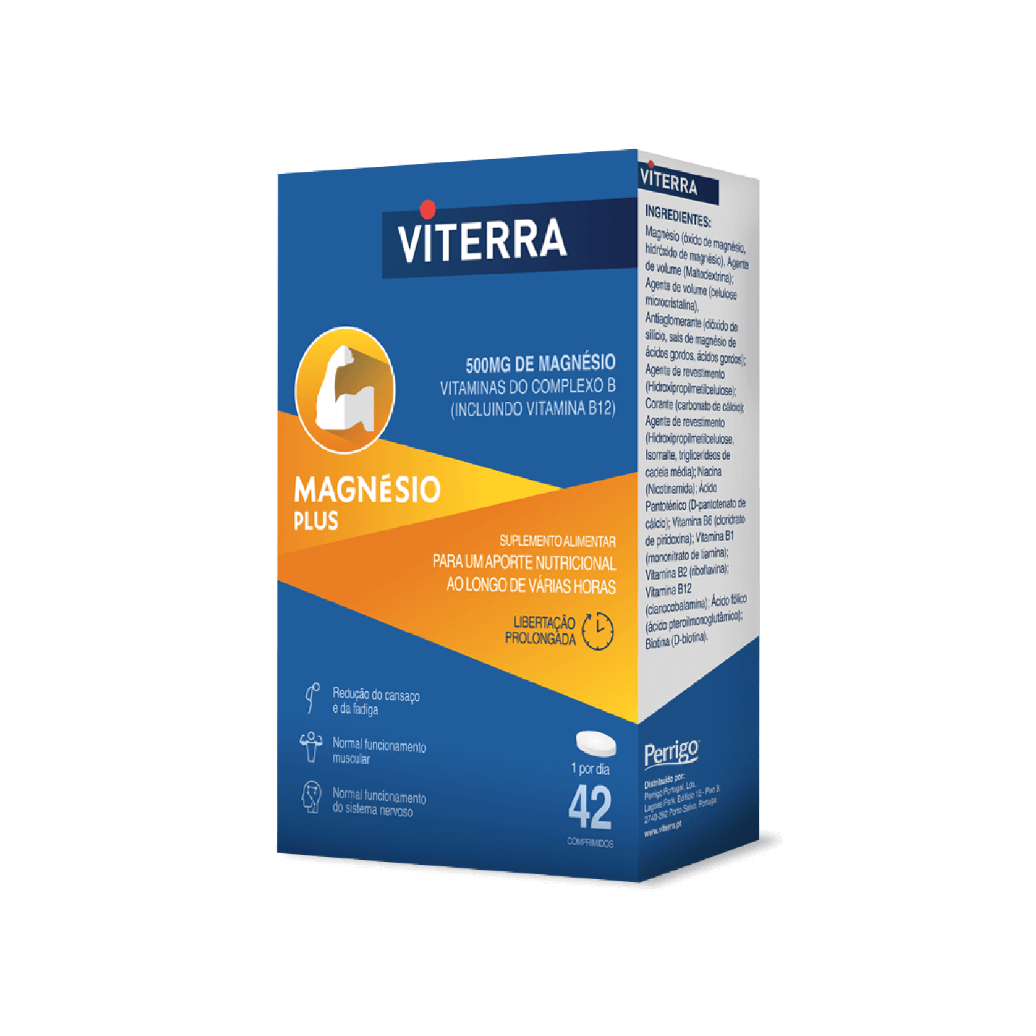 Viterra Magnésio Plus 42 Comprimidos - Farmácia Cuida