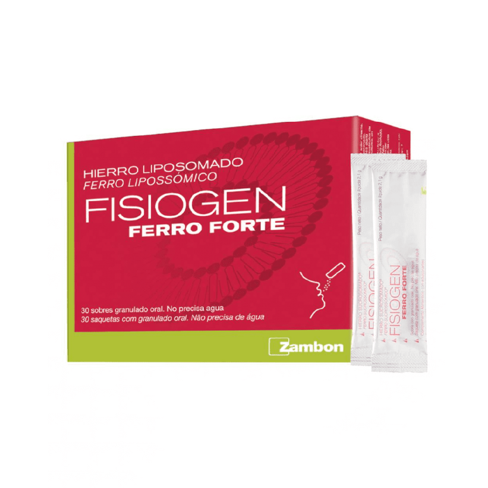 Fisiogen Ferro Forte Granulado 30 Saquetas – Farmácia Cuida
