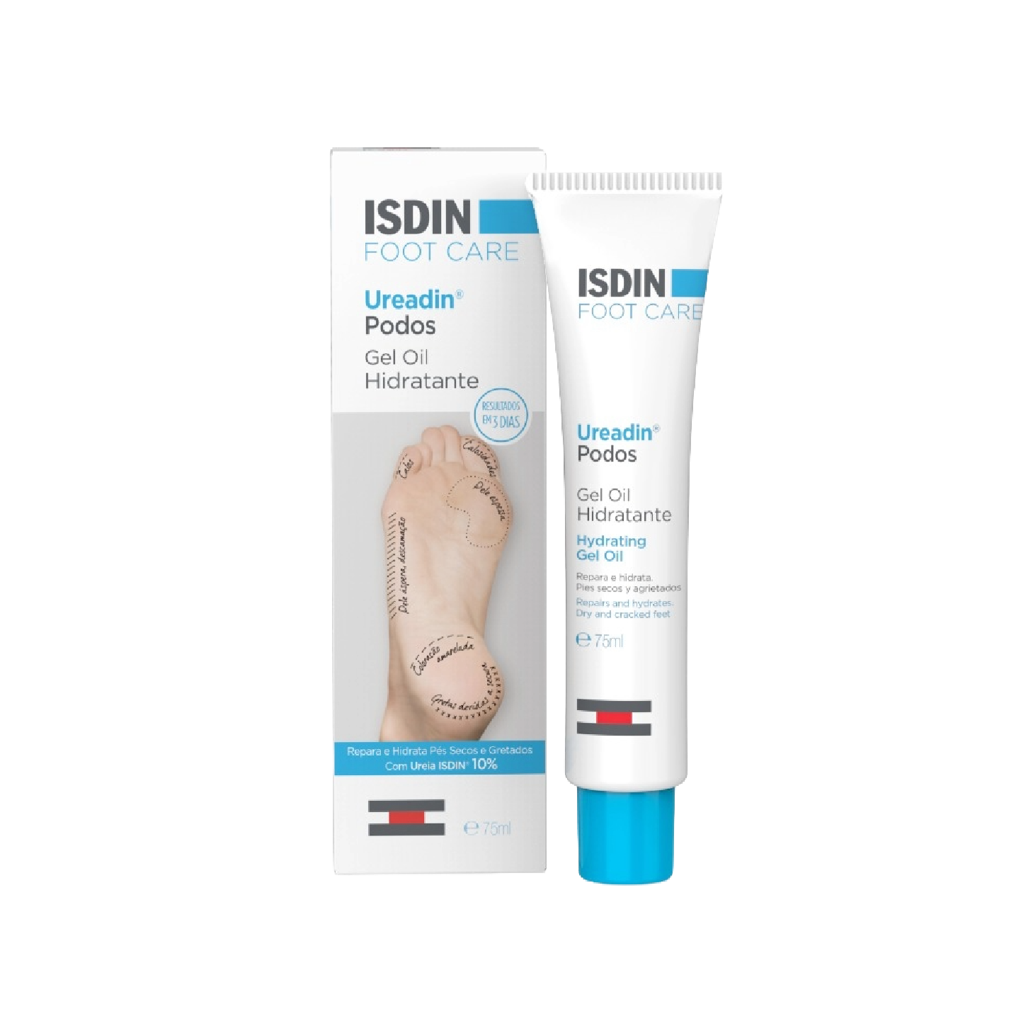 Isdin Ureadin Podos Aceite-Gel para Pies 75 ml – Farmácia Cuida