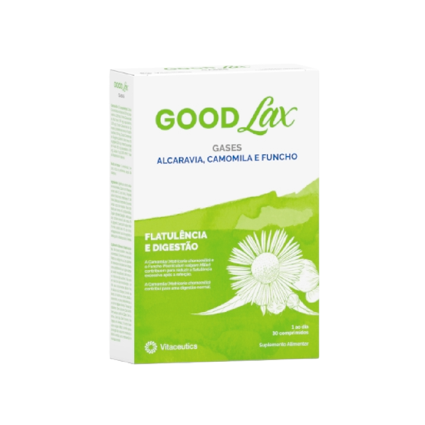 Good Lax Gases 30 Comprimidos - Farmácia Cuida